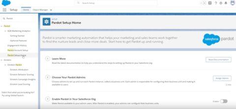 Using the email preference center with Pardot classic and lightning