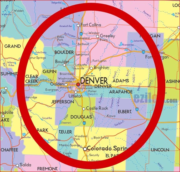 Denver area map Optimal Business Consulting Marketing Automation Denver area map Optimal Business Consulting Marketing Automation